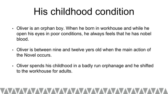 P. 6. Oliver Twist as a character. | PPT