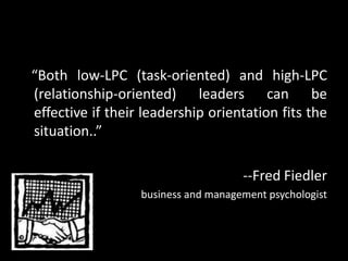 Prinman contingency approach | PPTX | Business | Business and Finance