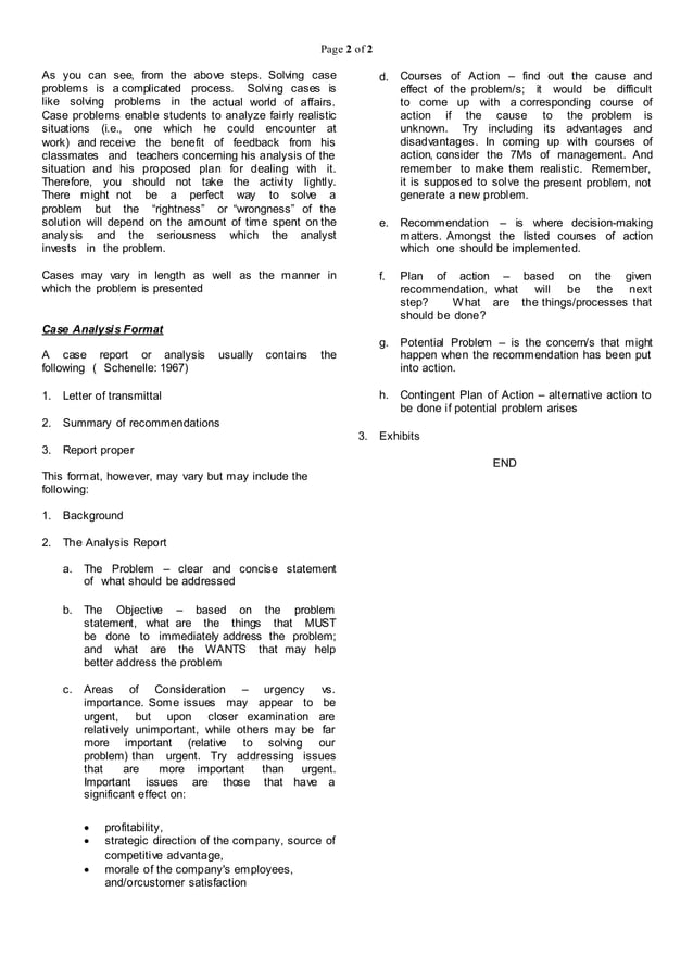 Principles of Management - Case Analysis | PDF | Business | Business ...