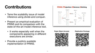 PRINS: Scalable Model Inference for Component-based System Logs | PPT