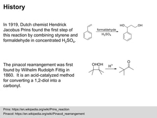 The Prins-Pinacol Reaction | PPTX