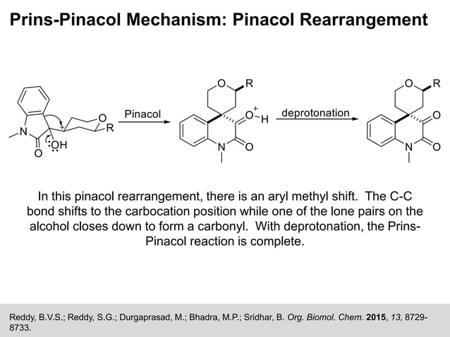 The Prins-Pinacol Reaction | PPTX | Chemistry | Science