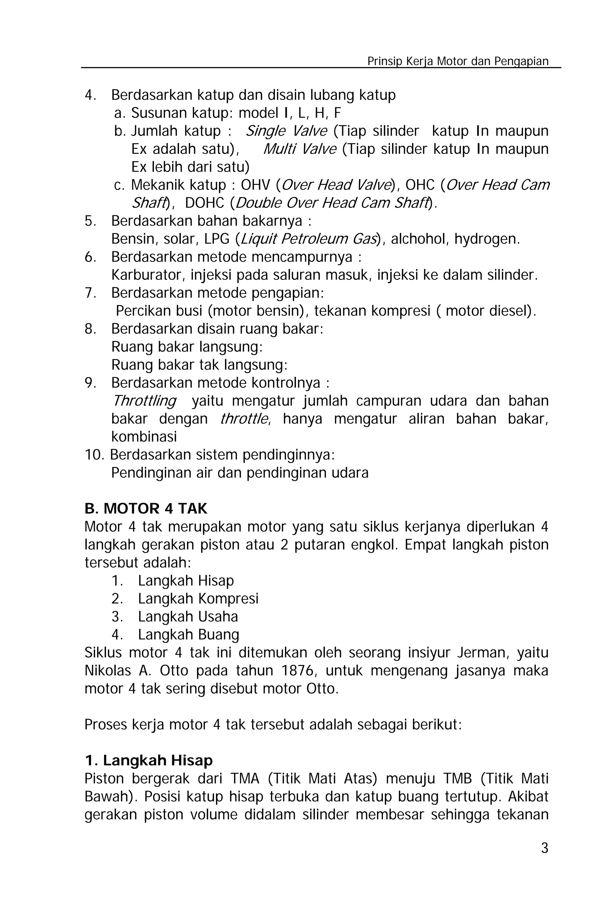 Prinsip kerja-motor | PDF