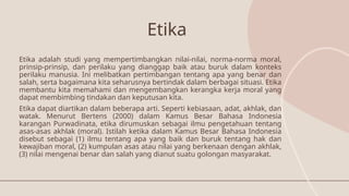 Prinsip-Prinsip Etika Bisnis - Kelompok 1.pptx
