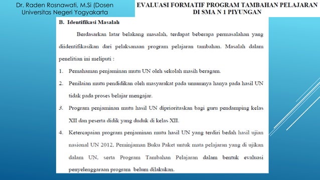 PRINSIP-PRINSIP EVALUASI PROGRAM.pdf untuk mata kuliah evaluasi dan program | PDF