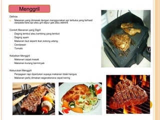 Prinsip prinsip memasak | PPTX