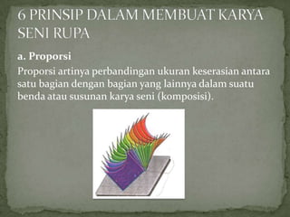 Prinsip prinsip seni rupa | PPTX
