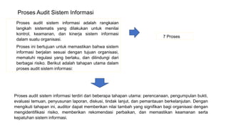 Prinsip Audit Sistem Informasi pada Keamanan Informasi | PPT