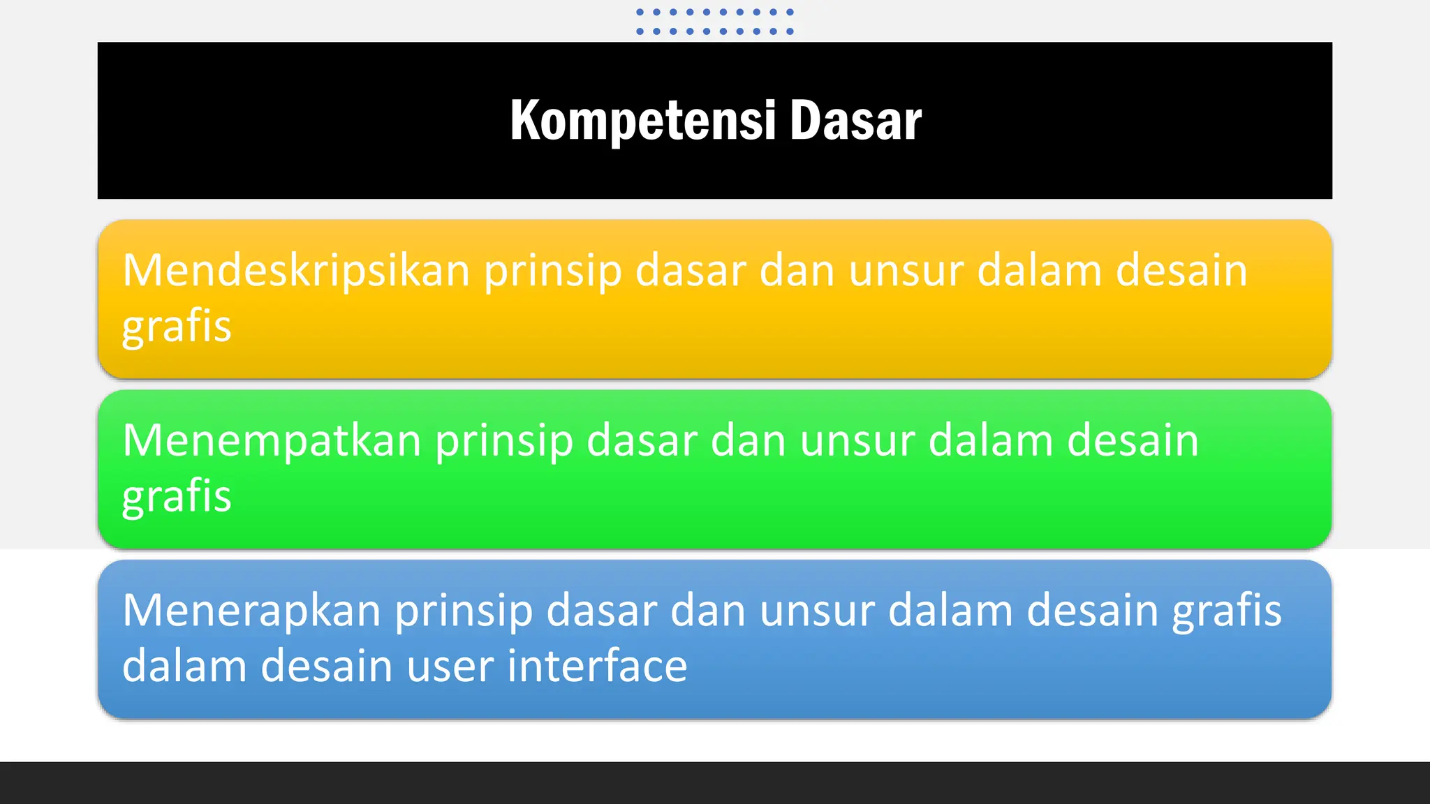 Prinsip Dan Elemen Dasar Dalam Desain Grafis Ppt