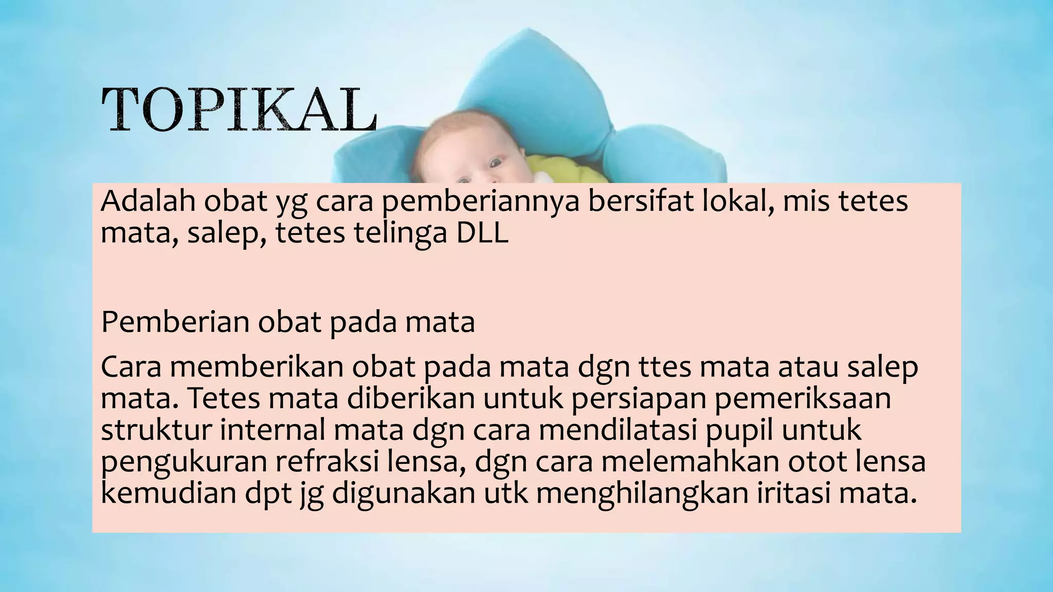 Prinsip dan tehnik pemberian obat | PPTX