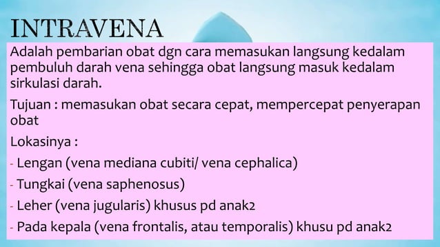 Prinsip dan tehnik pemberian obat | PPTX