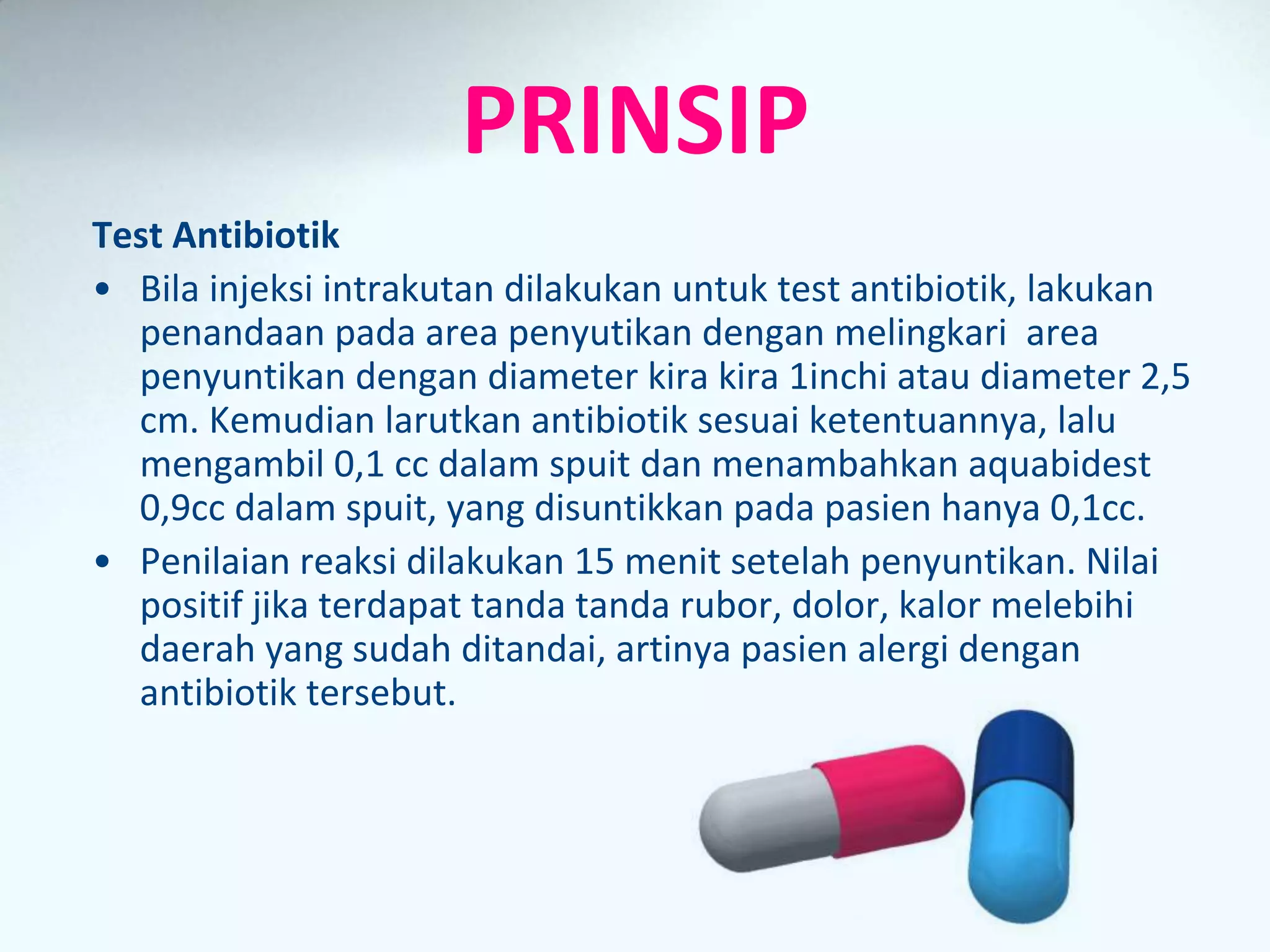 Prinsip dan tehnik pemberian obat subcutan dan intracutan | PPTX