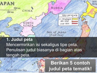 Prinsip dasar peta dan pemetaan | PPSX