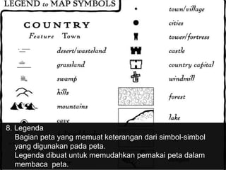 Prinsip dasar peta dan pemetaan | PPSX