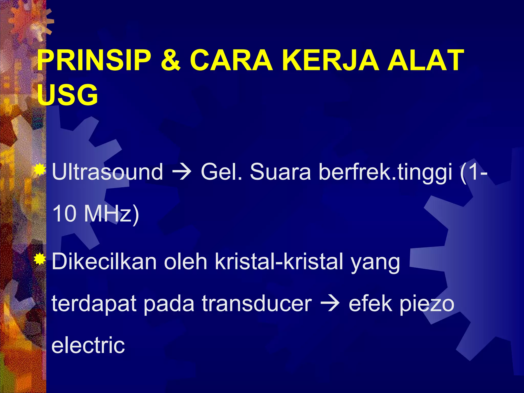 Prinsip dasar usg | PPT