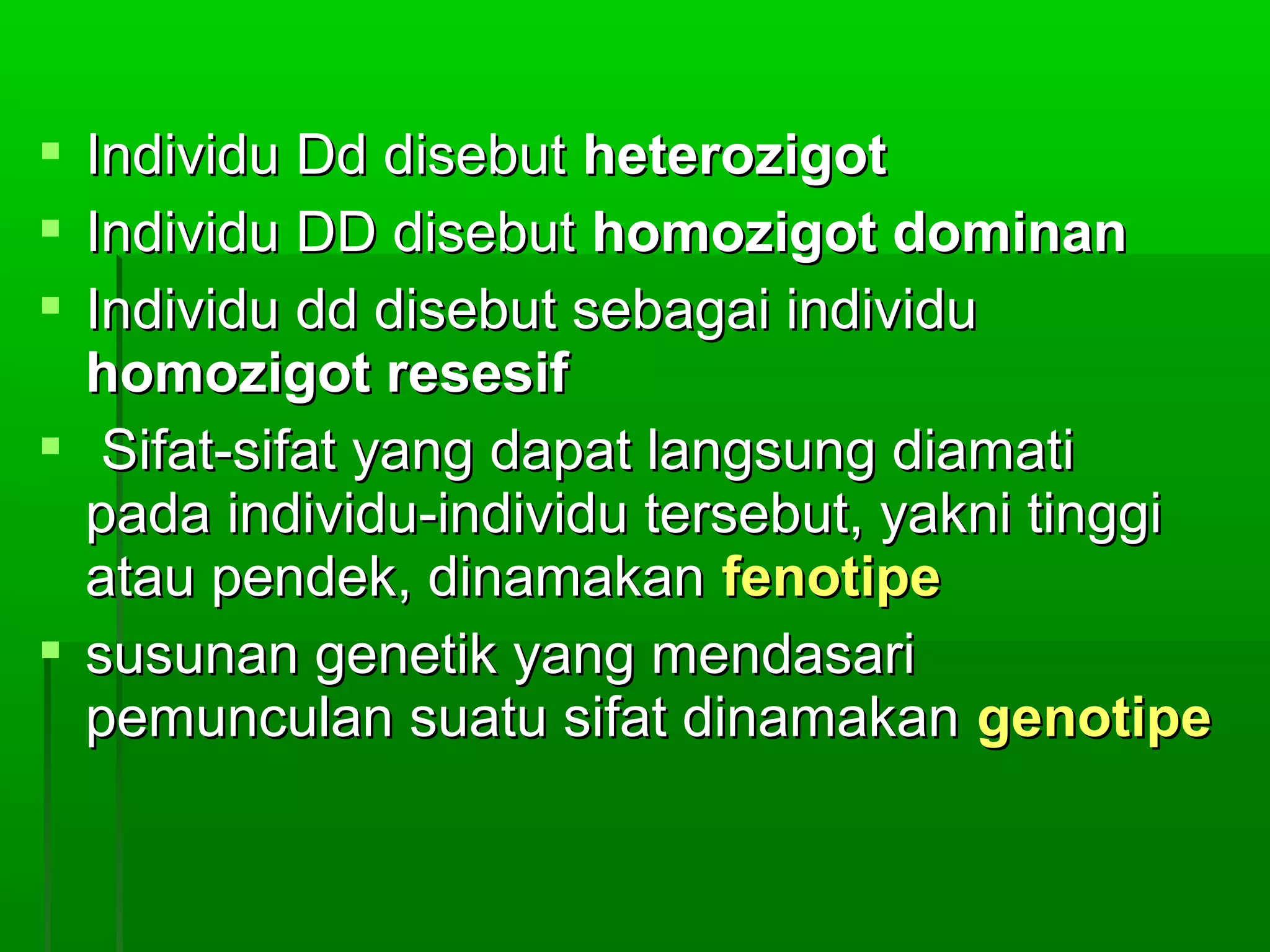 Prinsip genetika2 | PPT