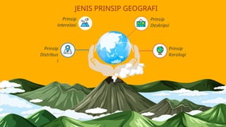 PPT Materi Prinsip Geografi pada Kelas X | PPTX