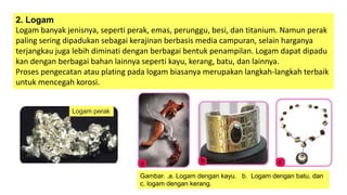 Prinsip, jenis dan karateristik kerajinan berbasis media campuran | PPTX
