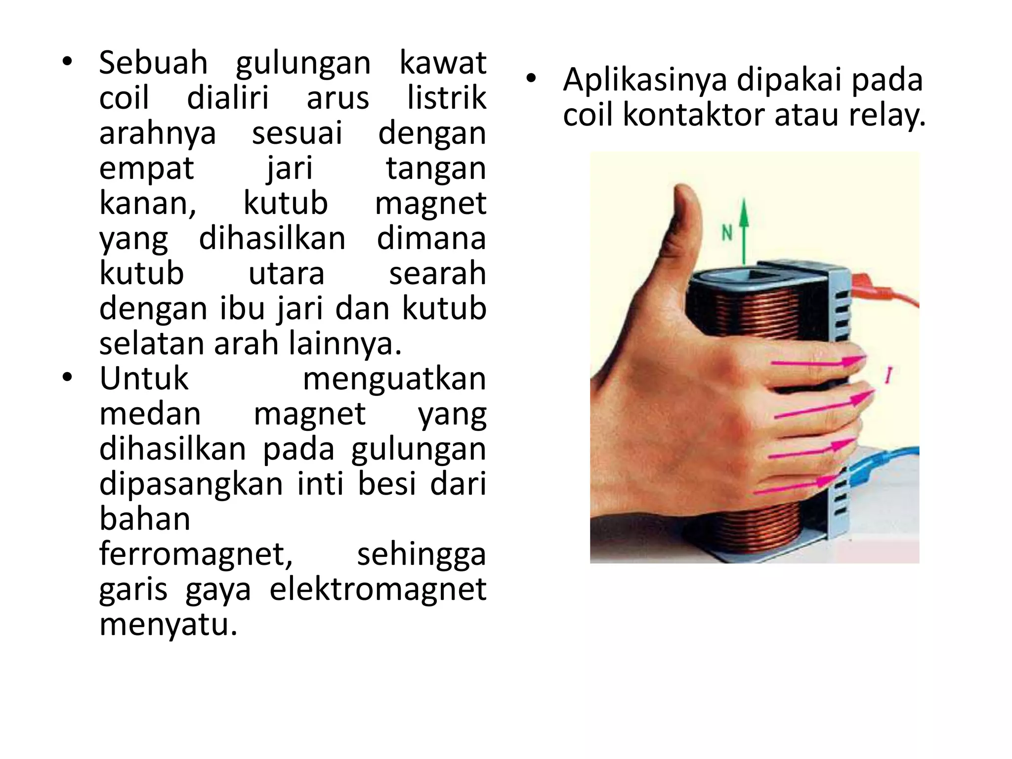 Prinsip kemagnetan listrik | PPTX