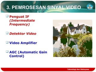 contoh modul prinsip kerja pesawat penerima televisi | PPT