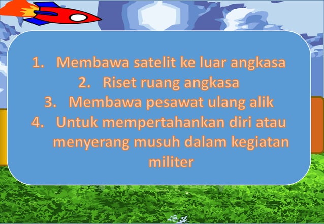 Prinsip kerja roket | PPTX