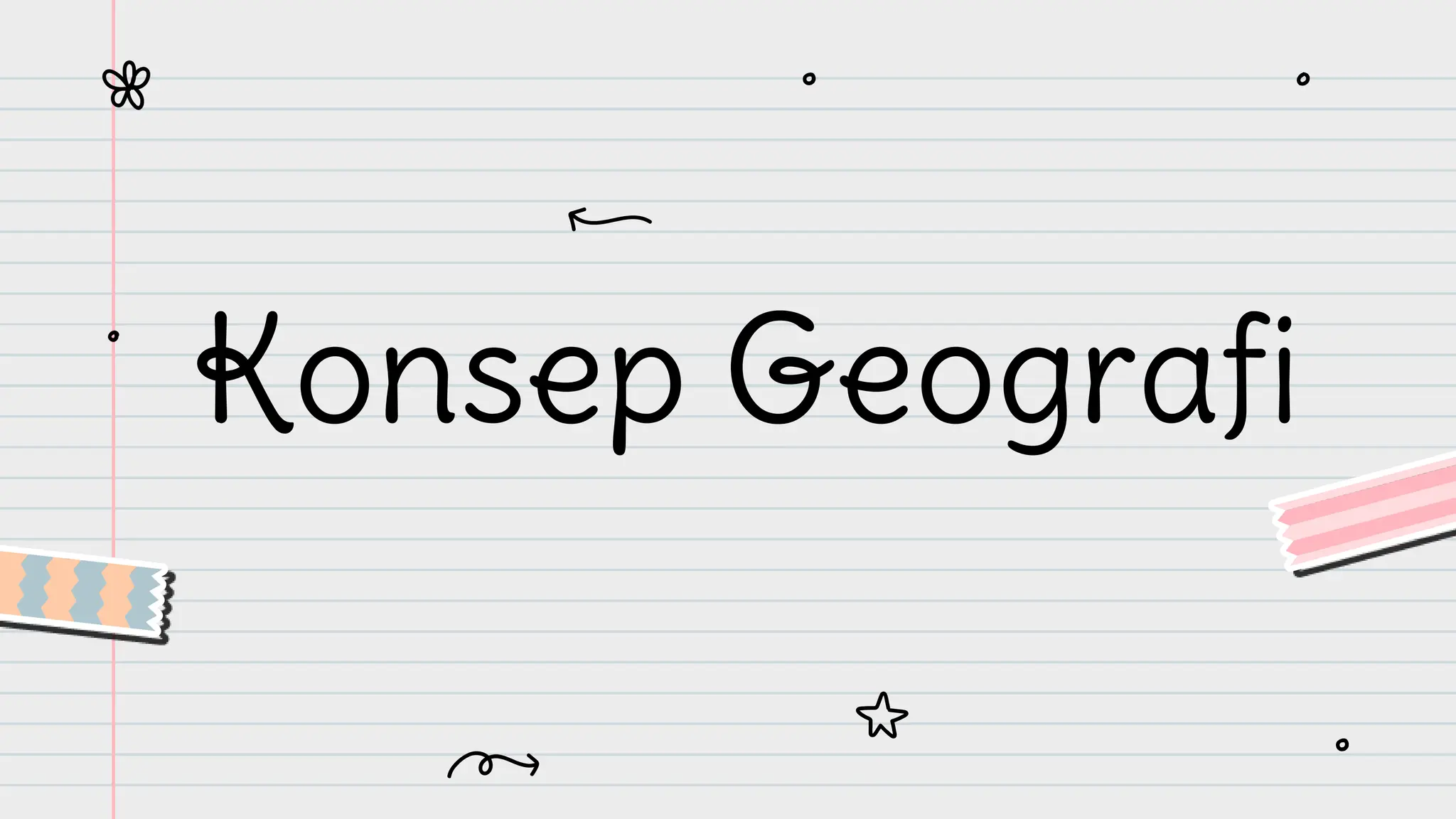 Materi mengenai prinsip dan konsep geografi | PPTX