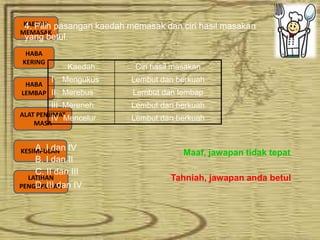 Prinsip memasak | PPT