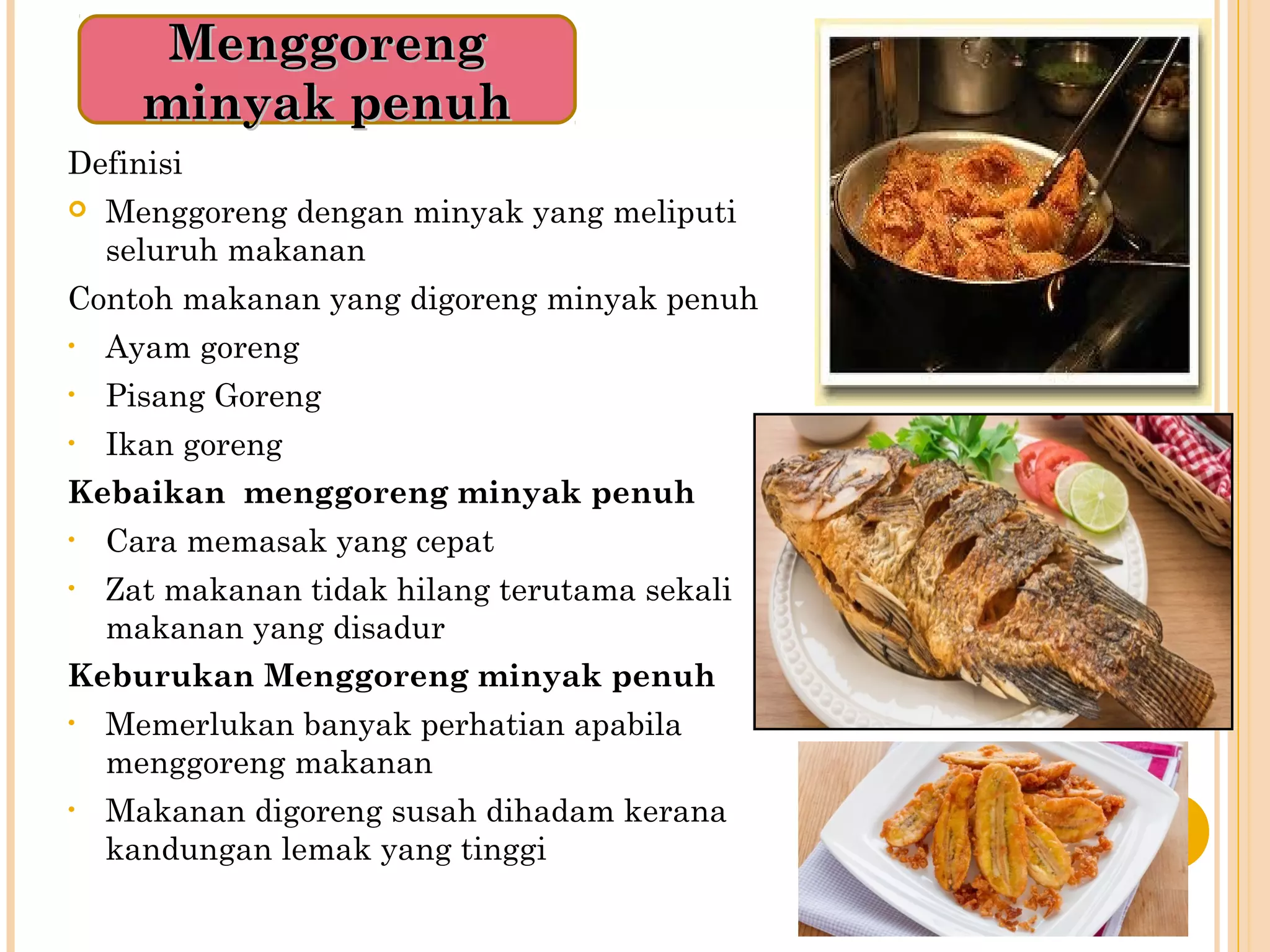 Prinsip memasak | PPT