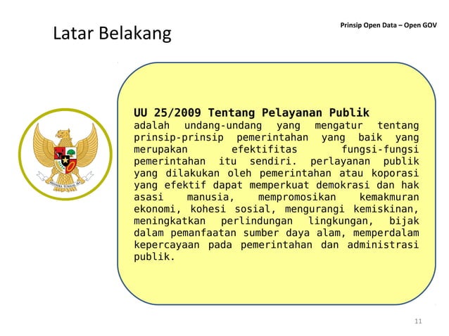 Prinsip open data open gov | PPT