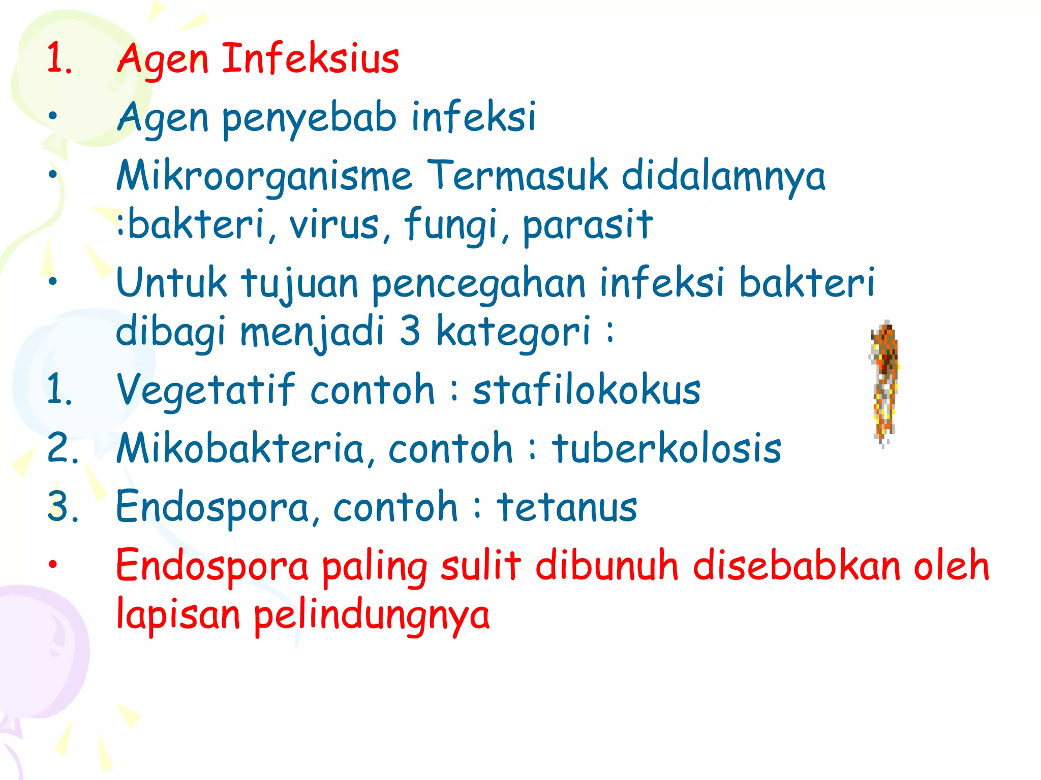 Prinsip pencegahan infeksi Oleh; Yurida Olviani, S.Kep.,Ns | PPT