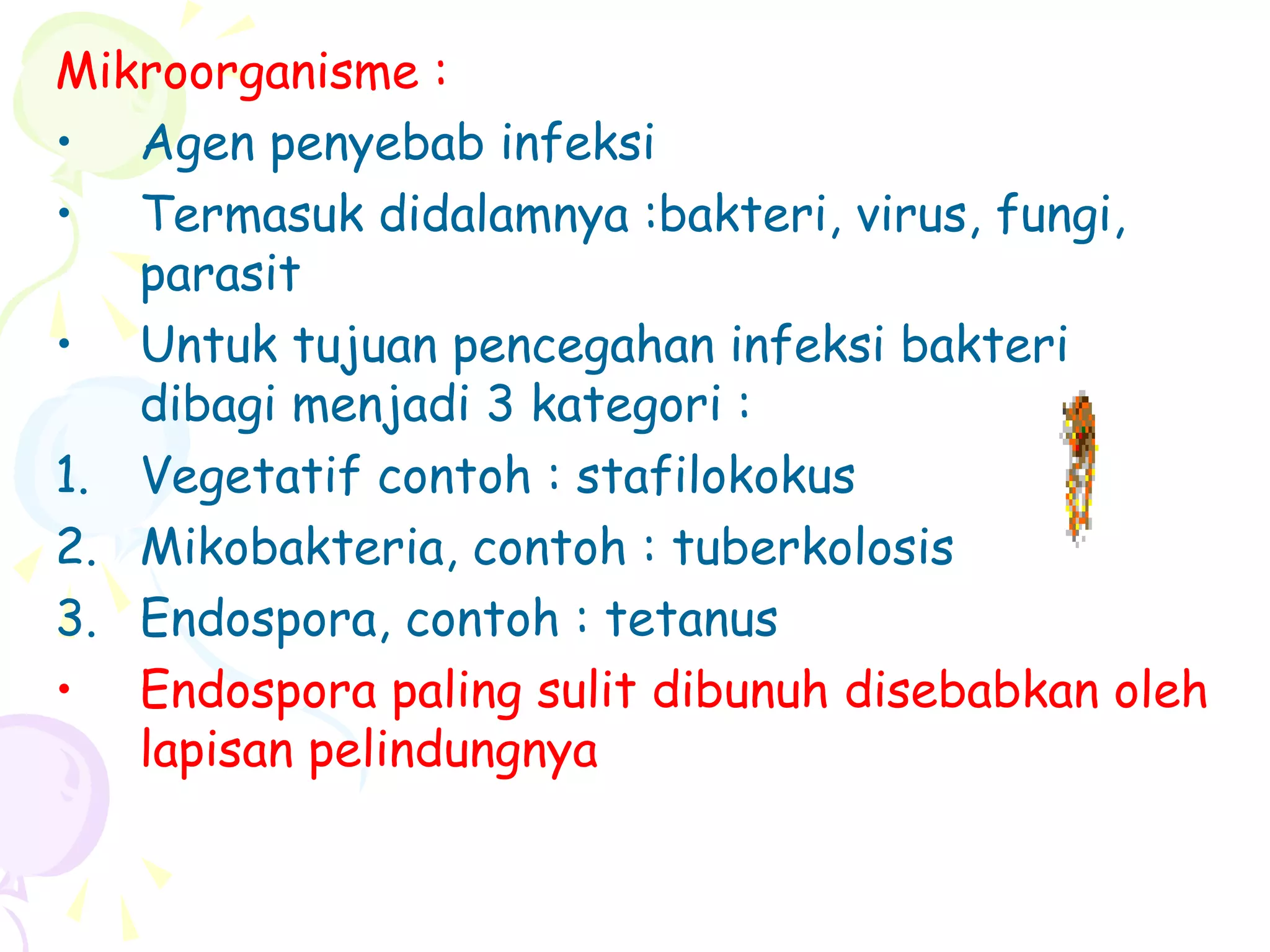 Prinsip pencegahan infeksi | PPT