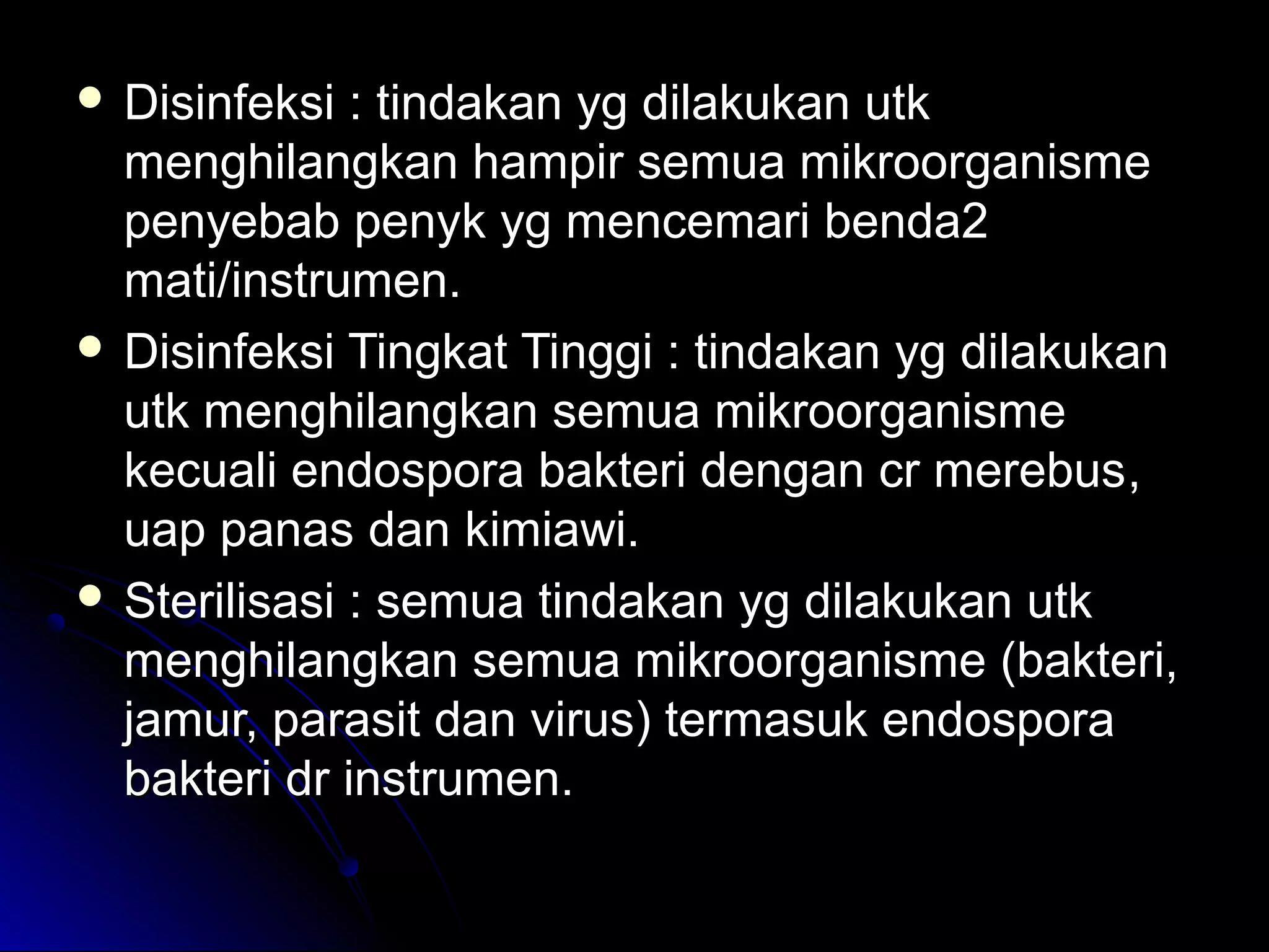 Prinsip pencegahan infeksi kdk | PPT