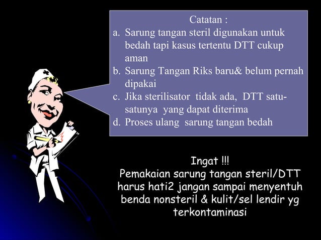 Prinsip pencegahan infeksi kdk | PPT
