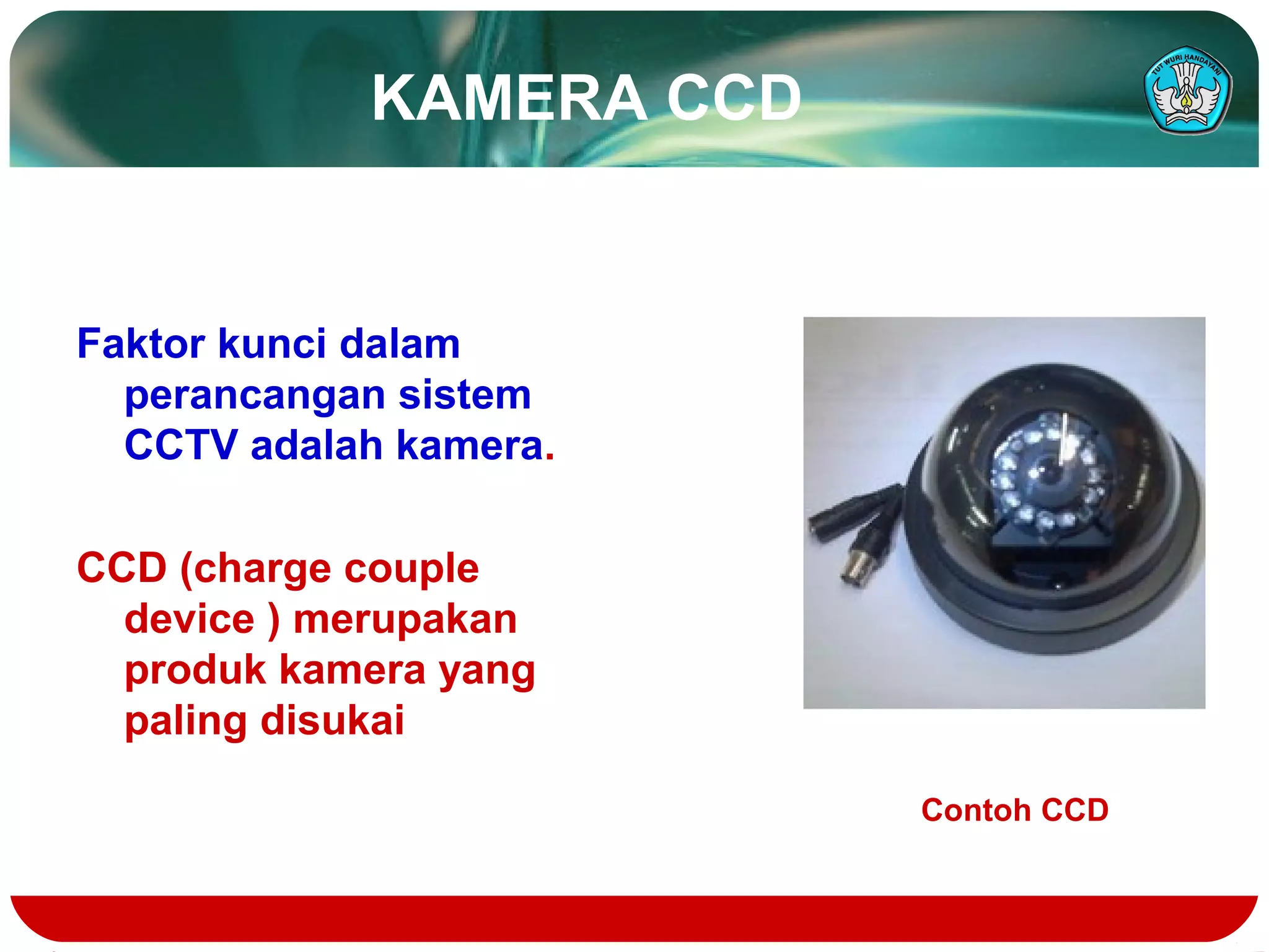 Prinsip penempatan kamera pemantau | PPT