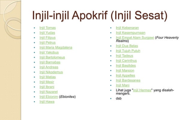Prinsip pengenalan injil | PPT
