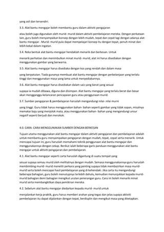 Prinsip penggunaan bbm | DOCX