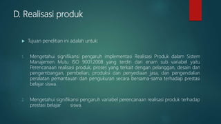 Prinsip penjaminan mutu kerja proyek | PPT