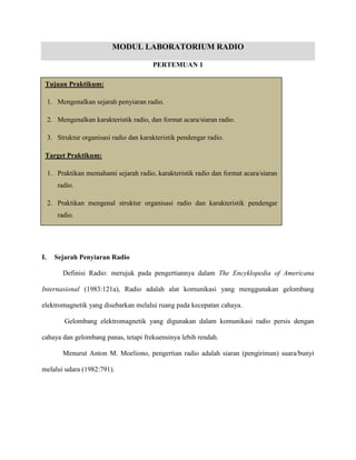 Prinsip penyiaran radio | PDF