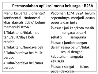 Prinsip Penyusunan Menu B2SA GIZI SEIMBANG.ppt bergizi beragam seimbang ...