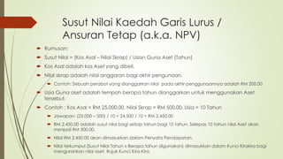 Prinsip perakaunan tinkatan 4 bab 7 Part 1 - Pelarasan & Mukadimah | PPTX