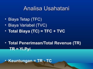W1D4-PRINSIP PERENCANAAN AGRIBISNIS | PPT