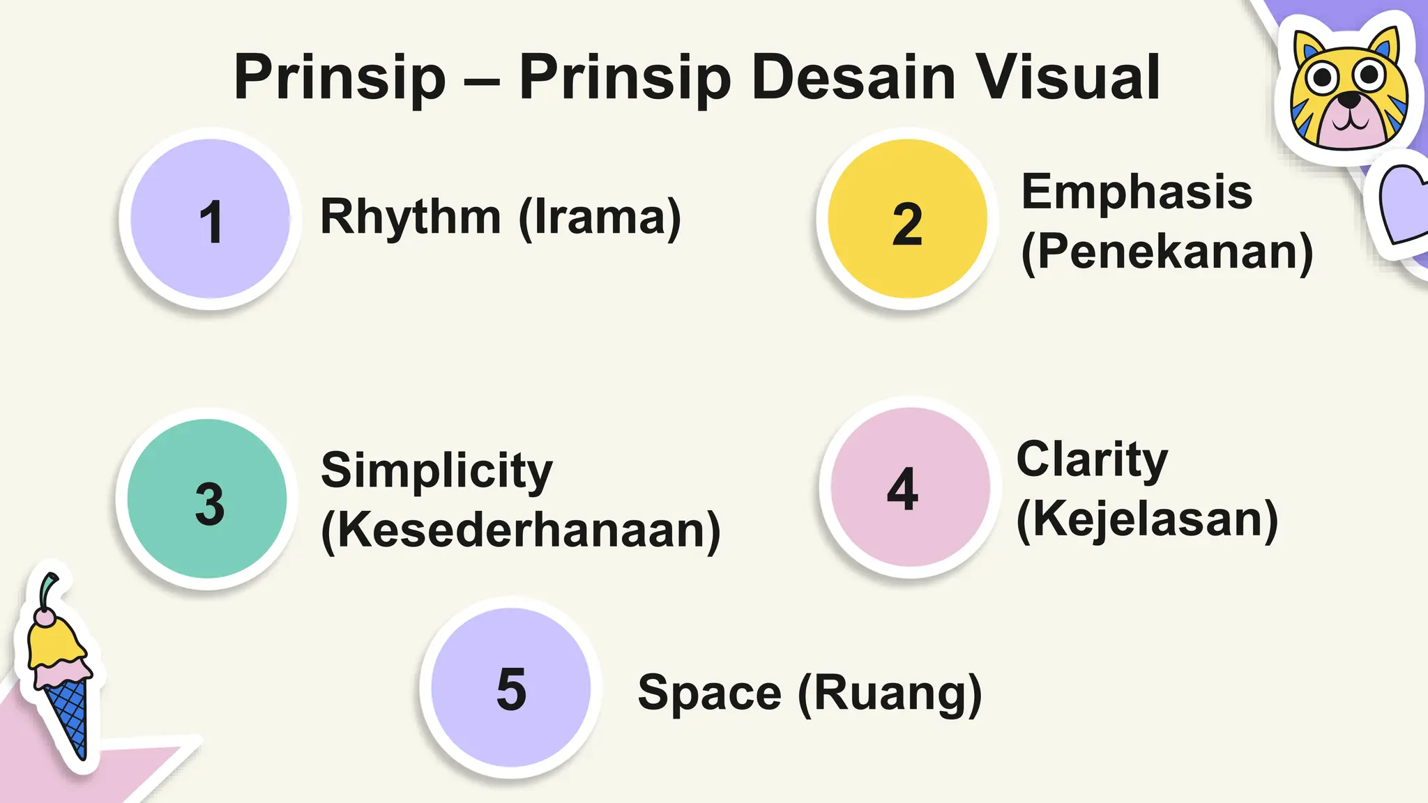 Prinsip Prinsip Desain Visual desain komunikasi visual | PPTX