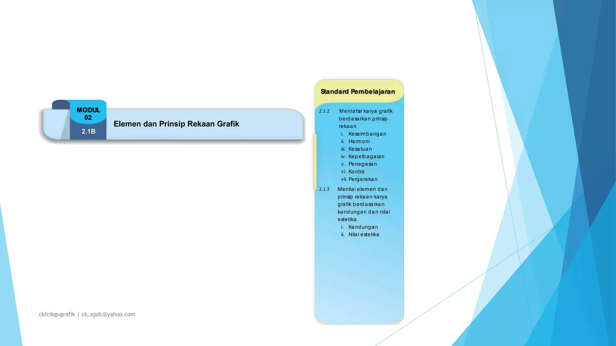 Prinsip rekaan | PPTX