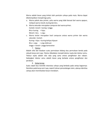 Prinsip seni rupa | PDF