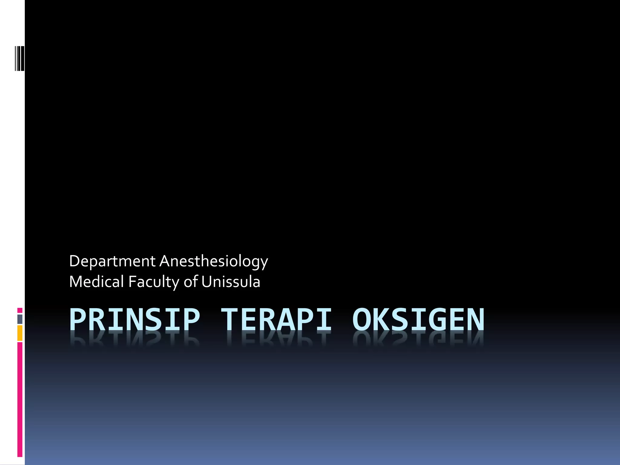 Prinsip terapi oksigen | PDF