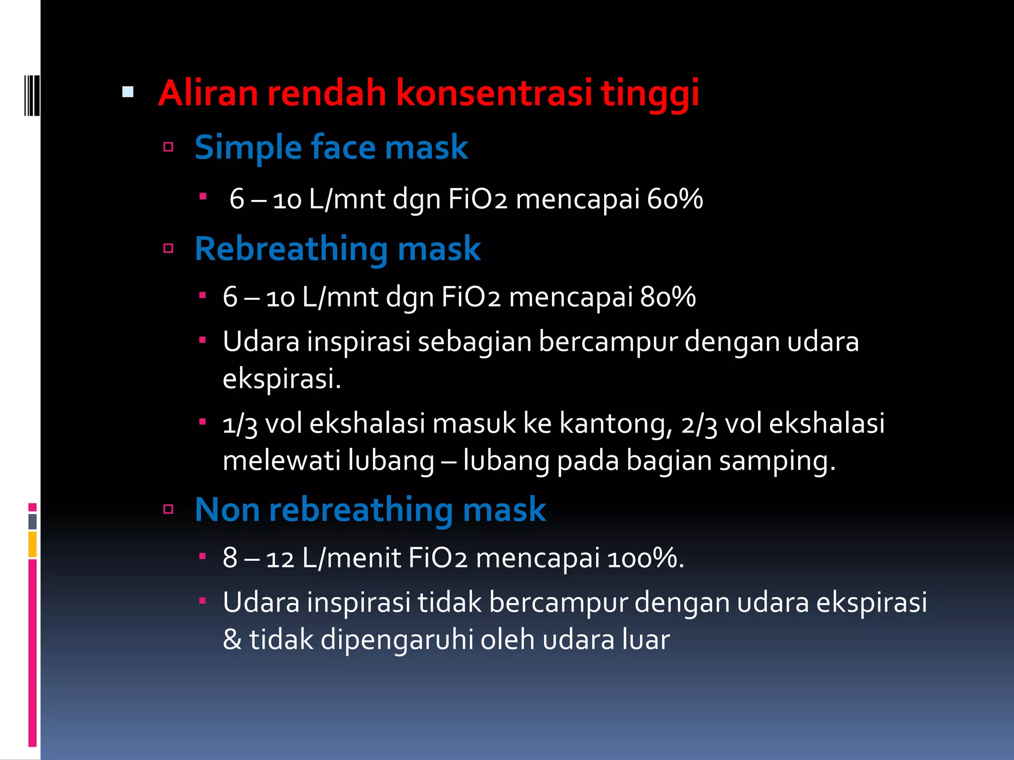 Prinsip terapi oksigen | PDF