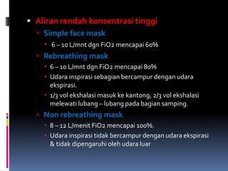 Prinsip terapi oksigen | PDF