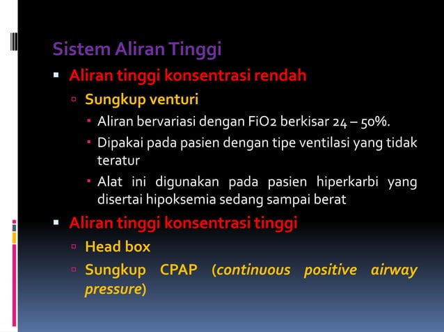Prinsip terapi oksigen | PDF