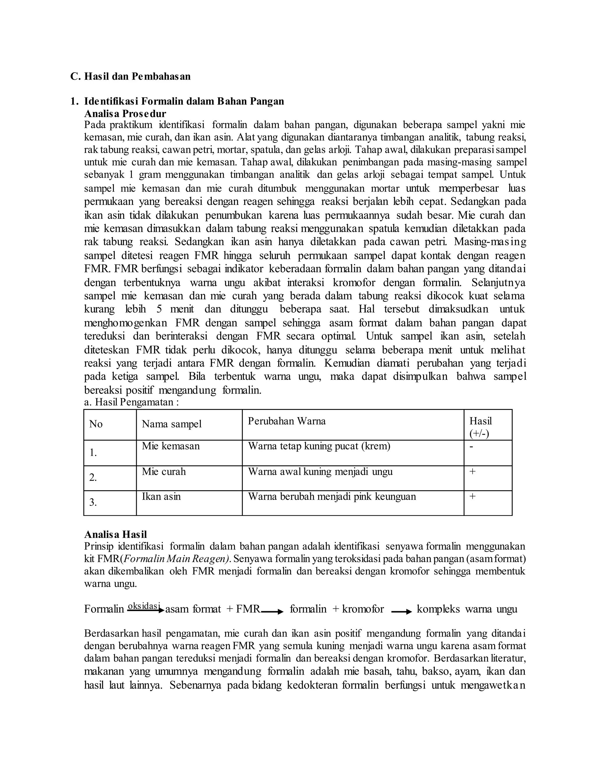 Prinsip tes kit | DOCX