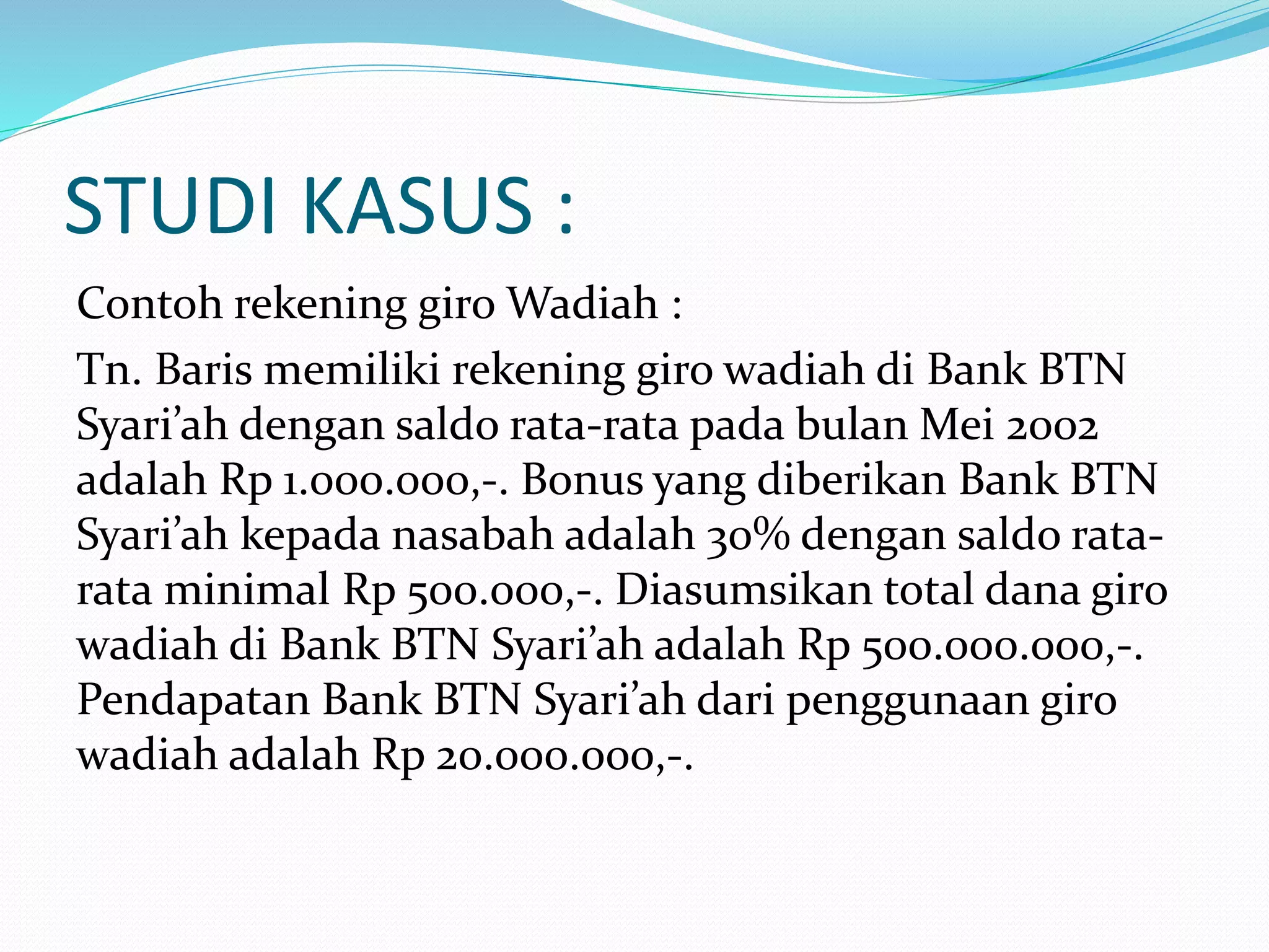 Prinsip titipan atau simpanan | PPTX